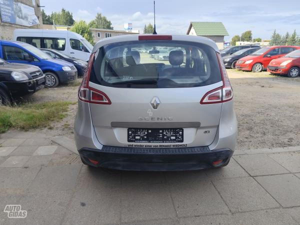 Grey Renault Scenic 2012 in Utena, with an engine capacity of 1.50 L and mileage of 213 thousand km for 2990 €, photo 8 on AUTOMOTO.COM.LV