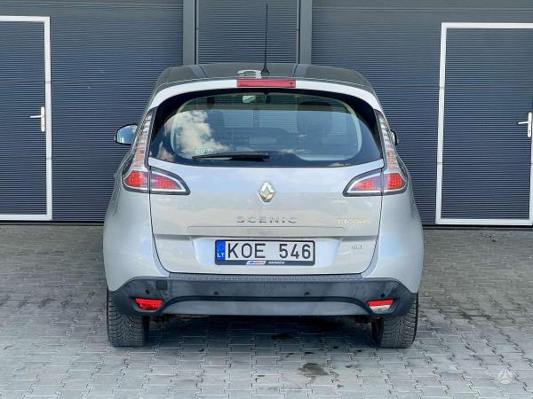Pelēks Renault Scenic 2015 Viļņa, ar dzinēja tilpumu 1.46 L un nobraukumu 195 tūkst. km par 4390 €, foto 6 vietnē AUTOMOTO.COM.LV