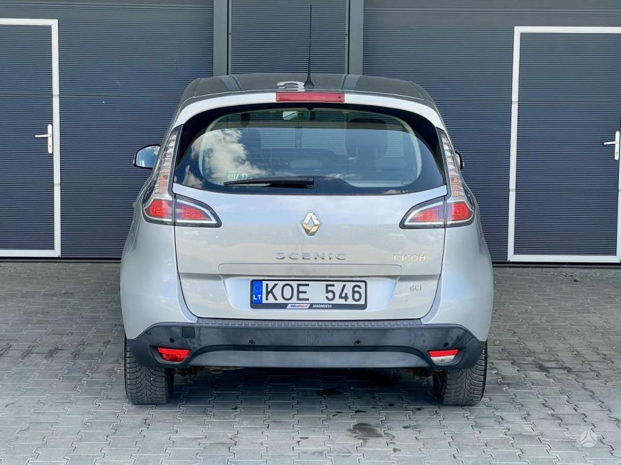 Pelēks Renault Scenic 2015 Viļņa, ar dzinēja tilpumu 1.46 L un nobraukumu 195 tūkst. km par 4390 €, foto 7 vietnē AUTOMOTO.COM.LV