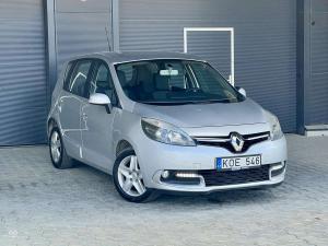 Grey Renault Scenic 2015 in Vilnius, with an engine capacity of 1.46 L and mileage of 195 thousand km for 4390 €, photo  on AUTOMOTO.COM.LV
