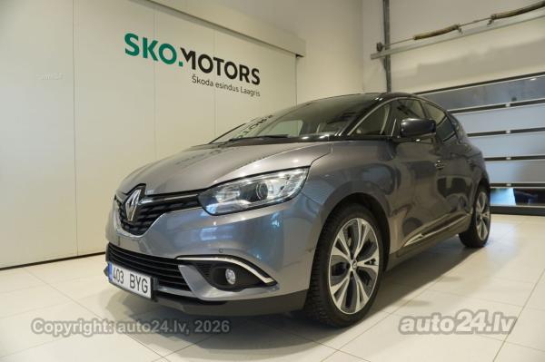 Grey Renault Scenic 2018 in Tallinn, with an engine capacity of 1.50 L and mileage of 132 thousand km for 11900 €, photo 1 on AUTOMOTO.COM.LV