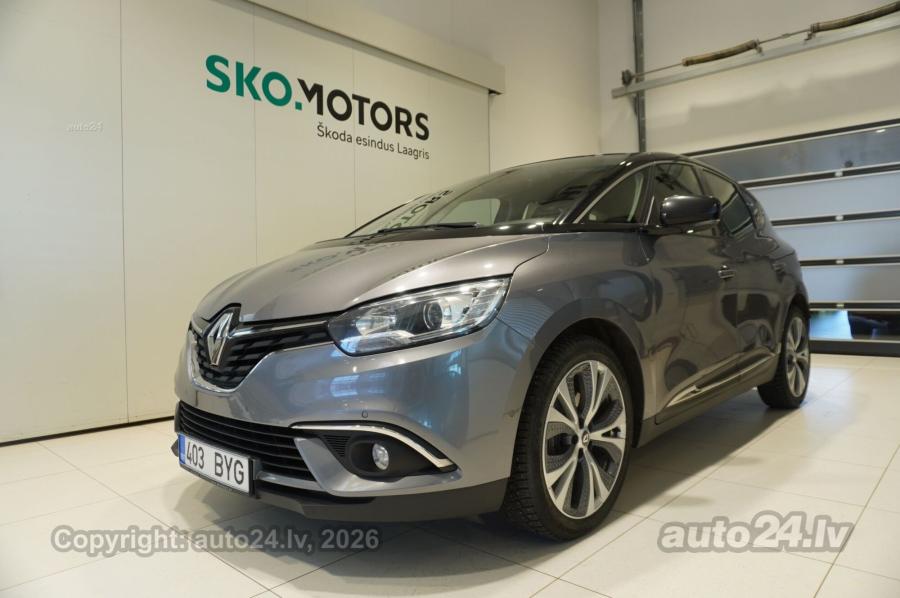 Pelēks Renault Scenic 2018 Tallina, ar dzinēja tilpumu 1.50 L un nobraukumu 132 tūkst. km par 11900 €, foto 1 vietnē AUTOMOTO.COM.LV