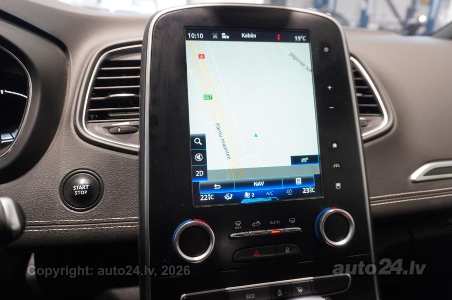 Pelēks Renault Scenic 2018 Tallina, ar dzinēja tilpumu 1.50 L un nobraukumu 132 tūkst. km par 11900 €, foto 16 vietnē AUTOMOTO.COM.LV