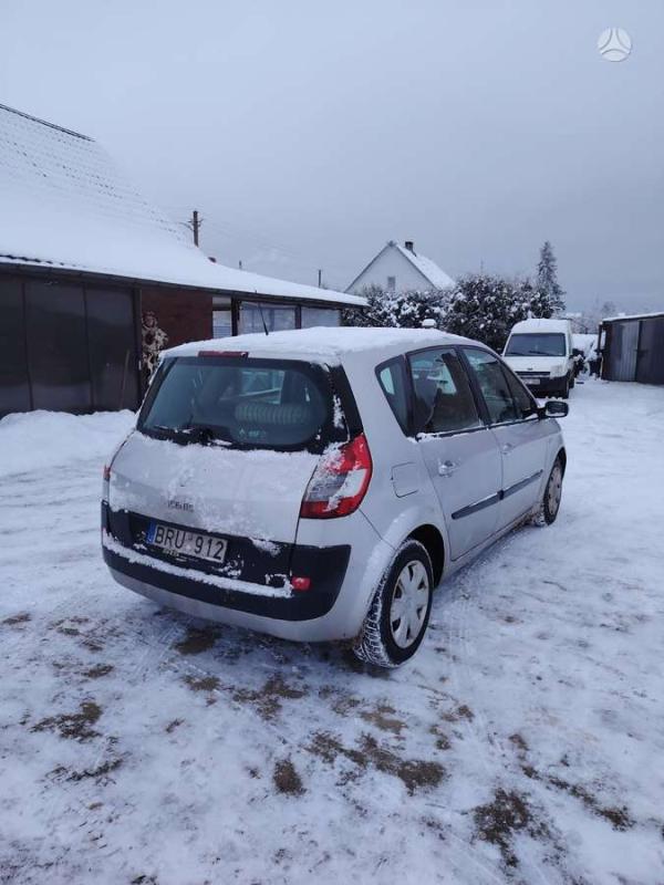 Grey Renault Scenic 2021 in Jonava, with an engine capacity of 1.50 L and mileage of 233 thousand km for 1100 €, photo 2 on AUTOMOTO.COM.LV