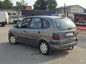 Grey Renault Scenic 1999 in Plunge, with an engine capacity of 1.60 L and mileage of 165 thousand km for 830 €, photo 4 on AUTOMOTO.COM.LV