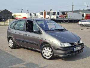 Grey Renault Scenic 1999 in Plunge, with an engine capacity of 1.60 L and mileage of 165 thousand km for 830 €, photo 7 on AUTOMOTO.COM.LV