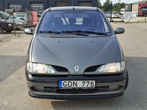 Grey Renault Scenic 1999 in Plunge, with an engine capacity of 1.60 L and mileage of 165 thousand km for 830 €, photo 8 on AUTOMOTO.COM.LV