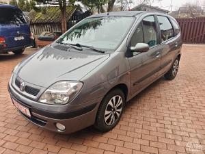 Grey Renault Scenic 2000 in Vilnius, with an engine capacity of 1.60 L and mileage of 207 thousand km for 1200 €, photo 3 on AUTOMOTO.COM.LV
