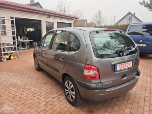 Grey Renault Scenic 2000 in Vilnius, with an engine capacity of 1.60 L and mileage of 207 thousand km for 1200 €, photo 8 on AUTOMOTO.COM.LV