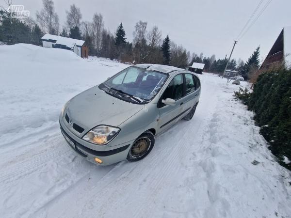 Pelēks Renault Scenic 2000 Anykščiai, ar dzinēja tilpumu 1.60 L un nobraukumu 299 tūkst. km par 390 €, foto 2 vietnē AUTOMOTO.COM.LV