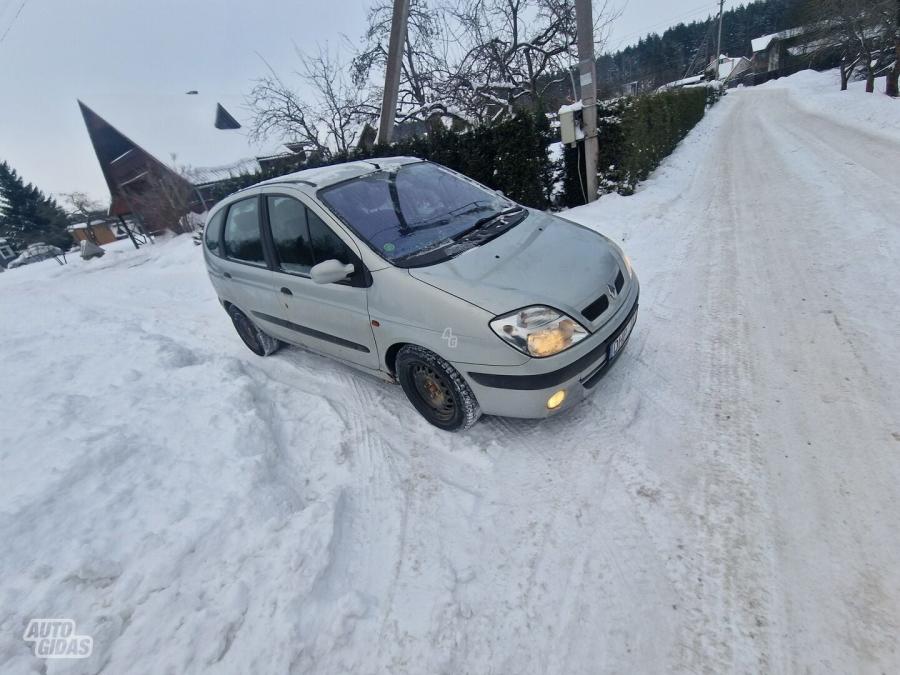 Grey Renault Scenic 2000 in Anyksciai, with an engine capacity of 1.60 L and mileage of 299 thousand km for 390 €, photo 7 on AUTOMOTO.COM.LV