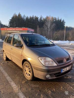Grey Renault Scenic 2000 in Alytus, with an engine capacity of 1.60 L and mileage of 316 thousand km for 700 €, photo  on AUTOMOTO.COM.LV