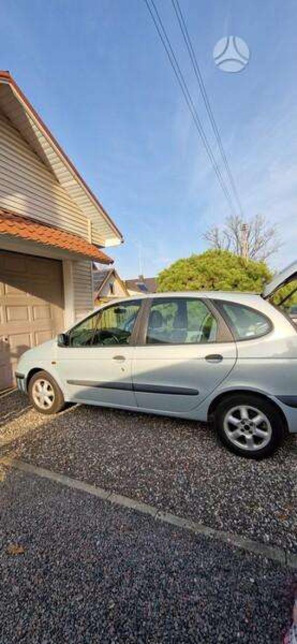Grey Renault Scenic 2001 in Alytus, with an engine capacity of 1.60 L and mileage of 306 thousand km for 775 €, photo 3 on AUTOMOTO.COM.LV