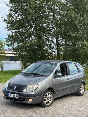 Grey Renault Scenic 2001 in Riga, with an engine capacity of 1.60 L and mileage of 230 thousand km for 730 €, photo  on AUTOMOTO.COM.LV