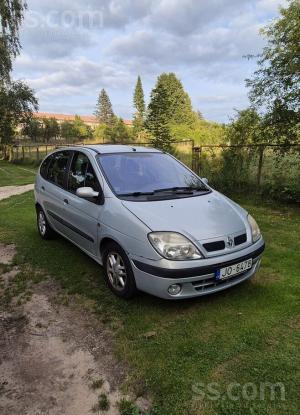 Grey Renault Scenic 2001 in Riga, with an engine capacity of 1.90 L and mileage of 316 thousand km for 651 €, photo 4 on AUTOMOTO.COM.LV