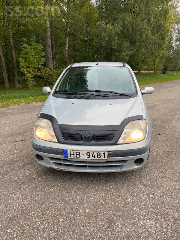 Серый Рено Сценик 2001 в Талси, объемом двигателя 1.90 л и пробегом 231 тыс. км за 850 €, фото 3 на AUTOMOTO.COM.LV