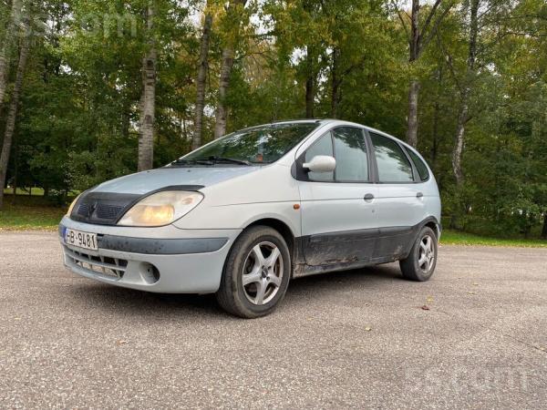 Серый Рено Сценик 2001 в Талси, объемом двигателя 1.90 л и пробегом 231 тыс. км за 850 €, фото 4 на AUTOMOTO.COM.LV