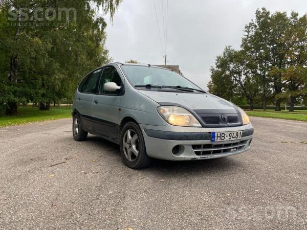Серый Рено Сценик 2001 в Талси, объемом двигателя 1.90 л и пробегом 231 тыс. км за 850 €, фото 6 на AUTOMOTO.COM.LV
