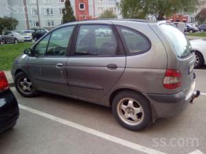 Grey Renault Scenic 2002 in Riga, with an engine capacity of 1.90 L and mileage of 270 thousand km for 490 €, photo 3 on AUTOMOTO.COM.LV