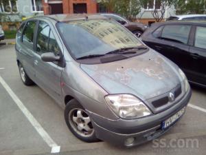 Grey Renault Scenic 2002 in Riga, with an engine capacity of 1.90 L and mileage of 270 thousand km for 490 €, photo 4 on AUTOMOTO.COM.LV