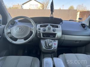 Grey Renault Scenic 2003 in Rezekne, with an engine capacity of 1.90 L and mileage of 311 thousand km for 1450 €, photo 7 on AUTOMOTO.COM.LV