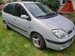 Pelēks Renault Scenic 2003 Šauļi, ar dzinēja tilpumu 1.87 L un nobraukumu 252 tūkst. km par 650 €, foto 3 vietnē AUTOMOTO.COM.LV