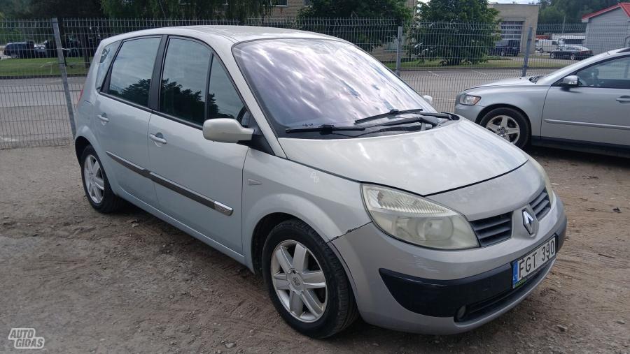 Pelēks Renault Scenic 2004 Radviliškis, ar dzinēja tilpumu 1.60 L un nobraukumu 146 tūkst. km par 850 €, foto 9 vietnē AUTOMOTO.COM.LV
