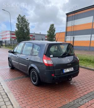 Pelēks Renault Scenic 2004 Ventspils, ar dzinēja tilpumu 1.90 L un nobraukumu 288 tūkst. km par 1050 €, foto 5 vietnē AUTOMOTO.COM.LV