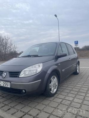 Pelēks Renault Scenic 2004 Daugavpils, ar dzinēja tilpumu 1.90 L un nobraukumu 295 tūkst. km par 700 €, foto 4 vietnē AUTOMOTO.COM.LV