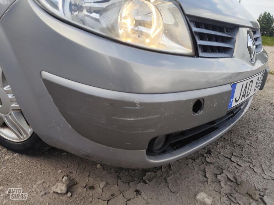 Grey Renault Scenic 2004 in Klaipeda, with an engine capacity of 1.60 L and mileage of 459 thousand km for 1250 €, photo 12 on AUTOMOTO.COM.LV