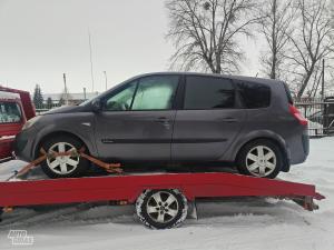 Pelēks Renault Scenic 2005 Jonava, ar dzinēja tilpumu 2.00 L un nobraukumu 328 tūkst. km par 399 €, foto 4 vietnē AUTOMOTO.COM.LV