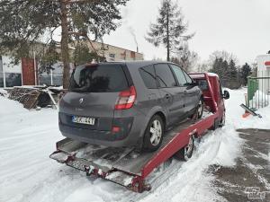 Pelēks Renault Scenic 2005 Jonava, ar dzinēja tilpumu 2.00 L un nobraukumu 328 tūkst. km par 399 €, foto 5 vietnē AUTOMOTO.COM.LV
