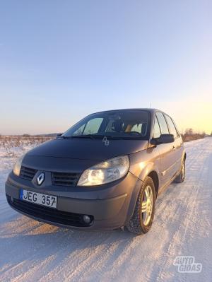 Grey Renault Scenic 2005 in Panevezys, with an engine capacity of 1.90 L and mileage of 270 thousand km for 950 €, photo  on AUTOMOTO.COM.LV
