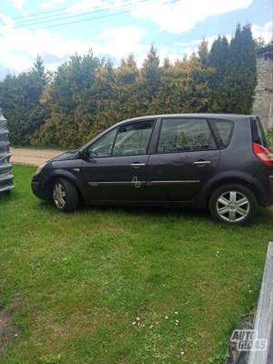 Pelēks Renault Scenic 2005 Alīta, ar dzinēja tilpumu 1.90 L un nobraukumu 293 tūkst. km par 550 €, foto 4 vietnē AUTOMOTO.COM.LV
