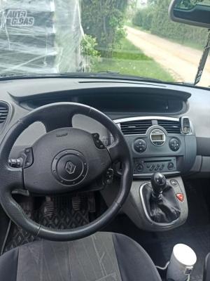 Pelēks Renault Scenic 2005 Alīta, ar dzinēja tilpumu 1.90 L un nobraukumu 293 tūkst. km par 550 €, foto 8 vietnē AUTOMOTO.COM.LV