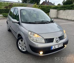 Pelēks Renault Scenic 2006 Daugavpils, ar dzinēja tilpumu 1.90 L un nobraukumu 250 tūkst. km par 1350 €, foto 5 vietnē AUTOMOTO.COM.LV