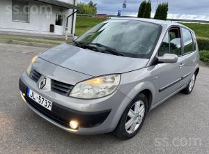 Pelēks Renault Scenic 2006 Daugavpils, ar dzinēja tilpumu 1.90 L un nobraukumu 250 tūkst. km par 1350 €, foto 9 vietnē AUTOMOTO.COM.LV