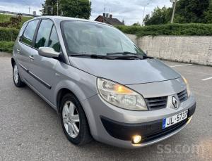Pelēks Renault Scenic 2006 Daugavpils, ar dzinēja tilpumu 1.90 L un nobraukumu 250 tūkst. km par 1350 €, foto 10 vietnē AUTOMOTO.COM.LV