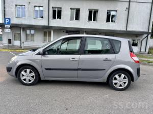 Pelēks Renault Scenic 2006 Daugavpils, ar dzinēja tilpumu 1.90 L un nobraukumu 250 tūkst. km par 1350 €, foto 15 vietnē AUTOMOTO.COM.LV