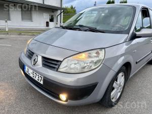 Pelēks Renault Scenic 2006 Daugavpils, ar dzinēja tilpumu 1.90 L un nobraukumu 250 tūkst. km par 1350 €, foto 26 vietnē AUTOMOTO.COM.LV