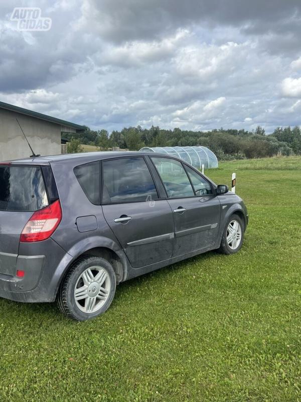 Grey Renault Scenic 2006 in Alytus, with an engine capacity of 1.90 L and mileage of 95 thousand km for 1000 €, photo 7 on AUTOMOTO.COM.LV