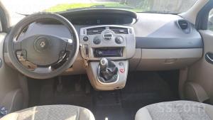 Grey Renault Scenic 2006 in Riga, with an engine capacity of 1.90 L and mileage of 335 thousand km for 1200 €, photo 5 on AUTOMOTO.COM.LV