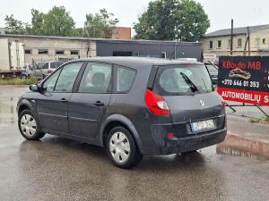 Grey Renault Scenic 2007 in Plunge, with an engine capacity of 1.46 L and mileage of 259 thousand km for 1250 €, photo 4 on AUTOMOTO.COM.LV
