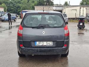Grey Renault Scenic 2007 in Plunge, with an engine capacity of 1.46 L and mileage of 259 thousand km for 1250 €, photo 5 on AUTOMOTO.COM.LV