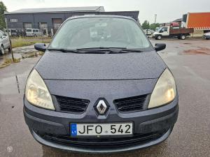 Grey Renault Scenic 2007 in Plunge, with an engine capacity of 1.46 L and mileage of 259 thousand km for 1250 €, photo 8 on AUTOMOTO.COM.LV