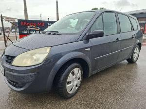 Grey Renault Scenic 2007 in Plunge, with an engine capacity of 1.46 L and mileage of 259 thousand km for 1250 €, photo 9 on AUTOMOTO.COM.LV