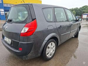 Grey Renault Scenic 2007 in Plunge, with an engine capacity of 1.46 L and mileage of 259 thousand km for 1250 €, photo 12 on AUTOMOTO.COM.LV