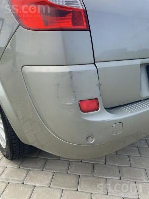 Grey Renault Scenic 2007 in Riga, with an engine capacity of 1.90 L and mileage of 424 thousand km for 1300 €, photo 8 on AUTOMOTO.COM.LV