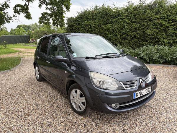 Grey Renault Scenic 2008 in Vilnius, with an engine capacity of 1.46 L and mileage of 304 thousand km for 999 €, photo 3 on AUTOMOTO.COM.LV