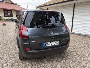 Pelēks Renault Scenic 2008 Viļņa, ar dzinēja tilpumu 1.46 L un nobraukumu 304 tūkst. km par 999 €, foto 6 vietnē AUTOMOTO.COM.LV